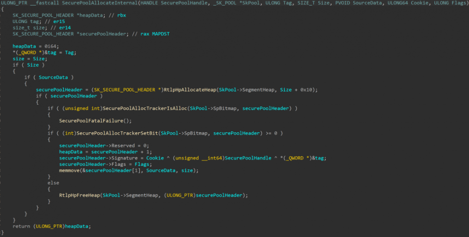 Secure Pool Internals : Dynamic KDP Behind The Hood – Winsider Seminars & Solutions Inc.