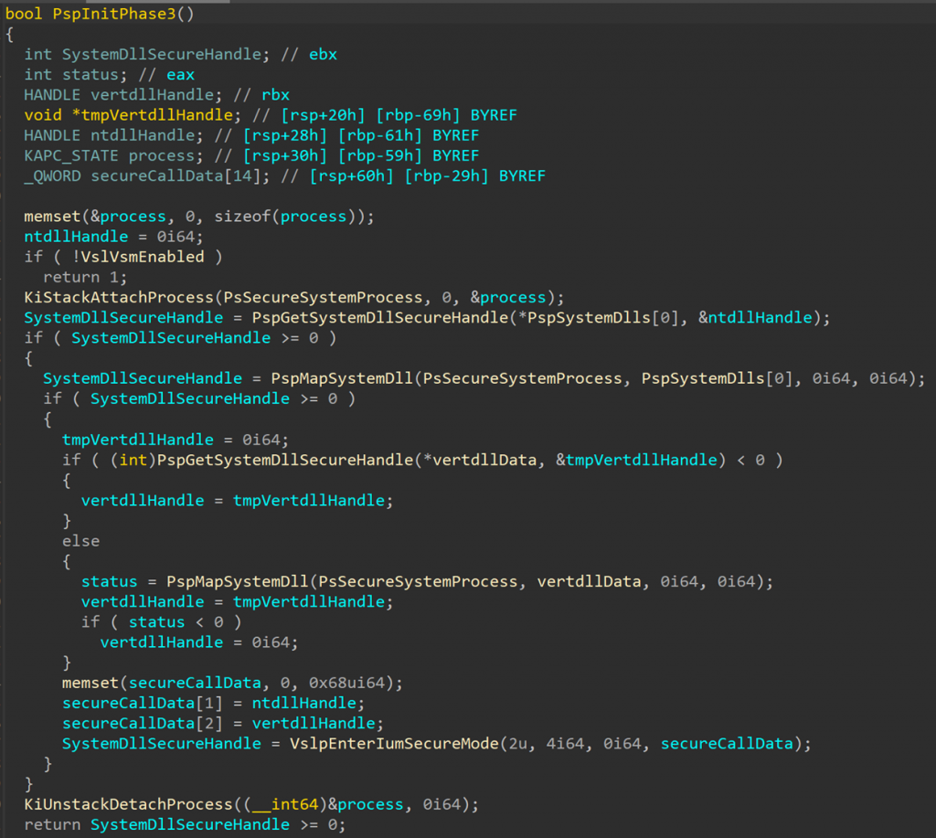 HyperGuard – Secure Kernel Patch Guard: Part 1 – SKPG Initialization ...