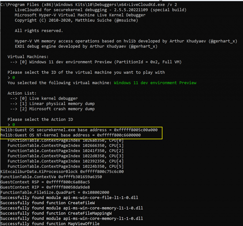 Secure Kernel Research with LiveCloudKd – Winsider Seminars & Solutions Inc.